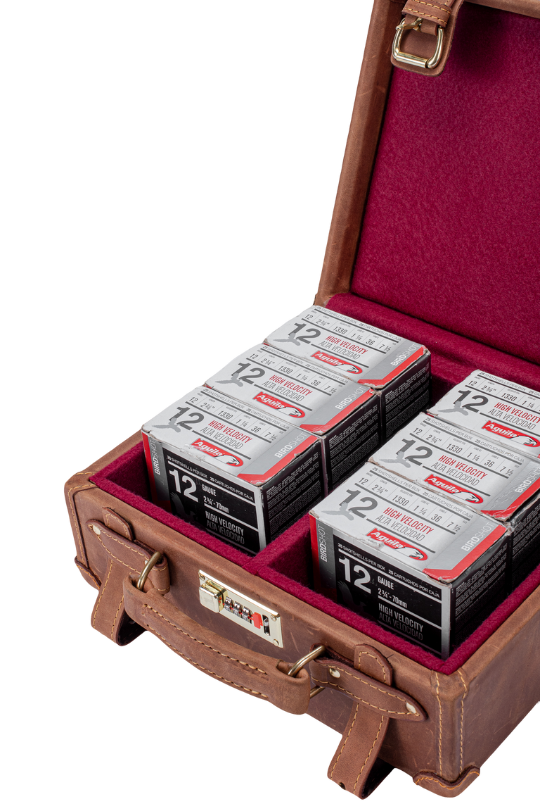 Leather Cartridge Case Deluxe, 150 Shells – Venatti